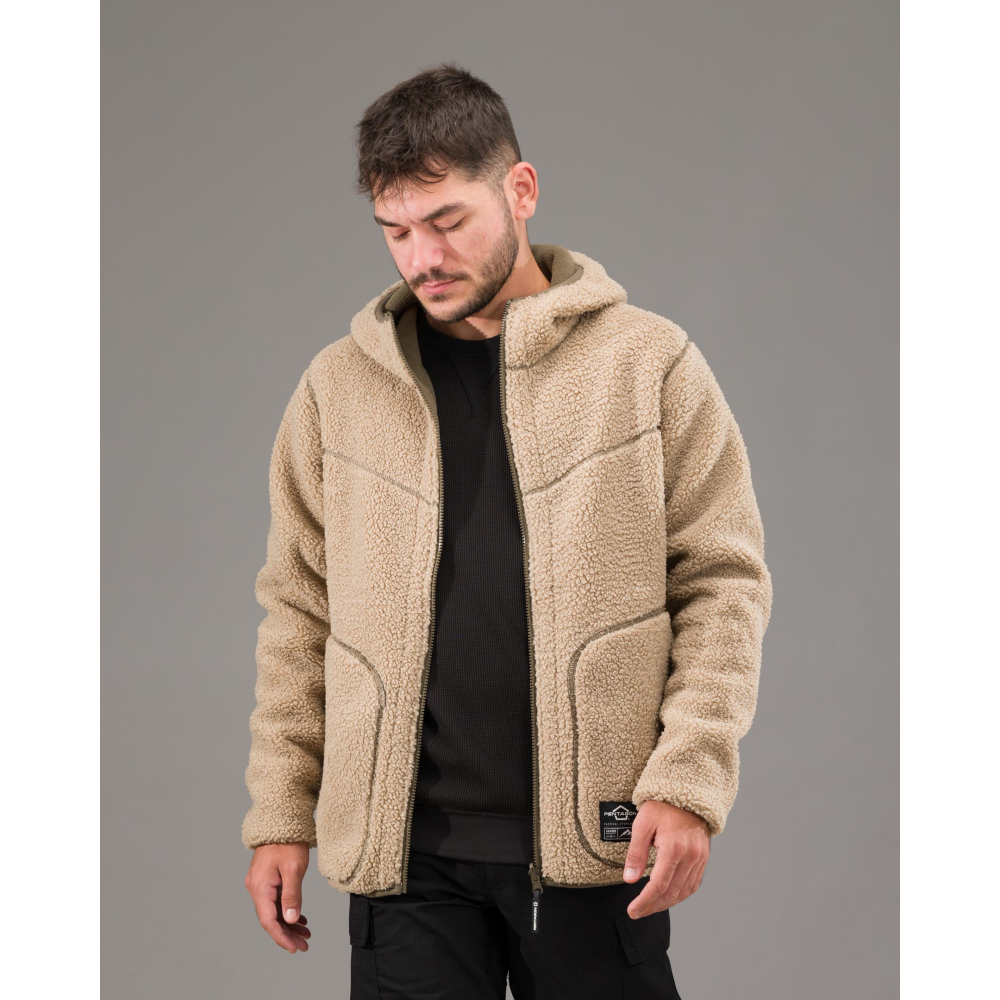 Ianos Sherpa 2-in-1 Reversible Fleece Jacket, Pentagon, RAL 7013 ...