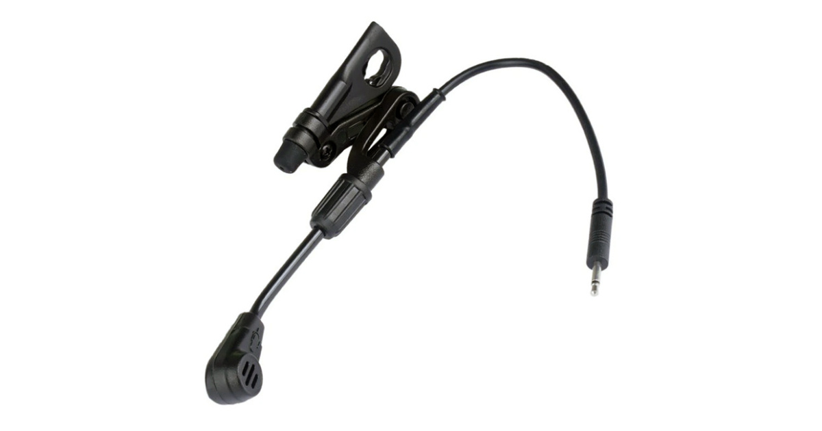 Replacement dynamic communication microphone S10D for M32, M32H, M33 ...