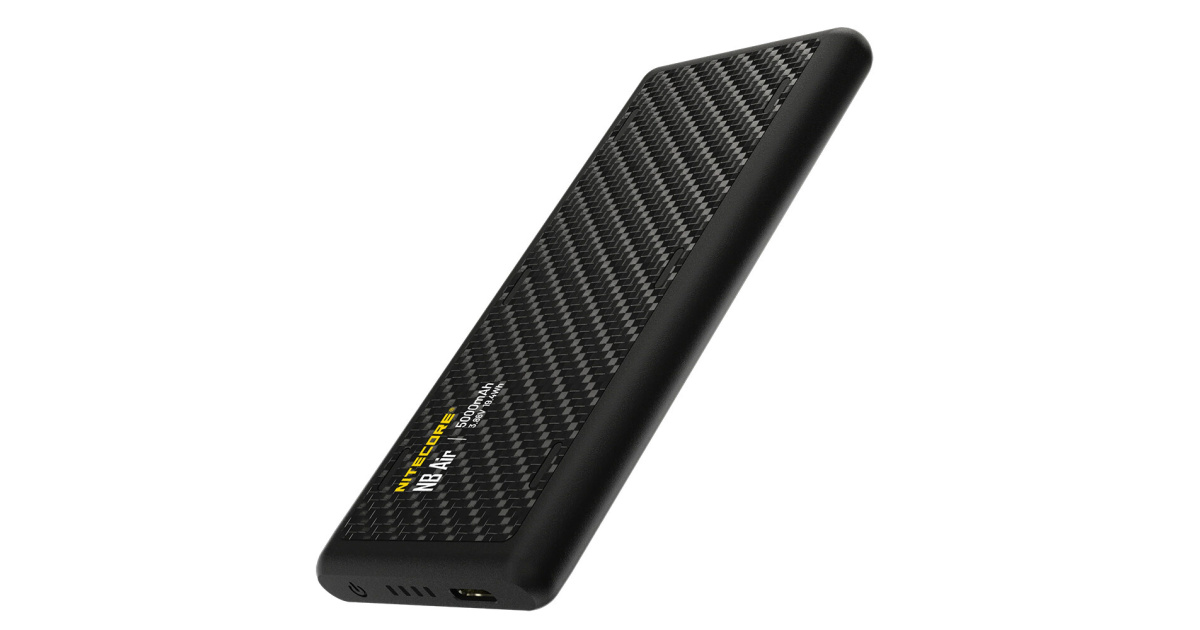 Ultralight Powerbank NB Air, USB-C, up to 2.4 A output, 5000 mAh ...