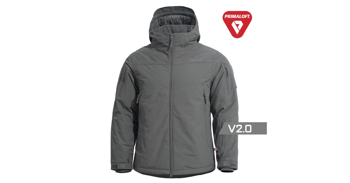 LCP V2.0 PRIMALOFT® Parka, Pentagon, Cinder Grey, M | Armed
