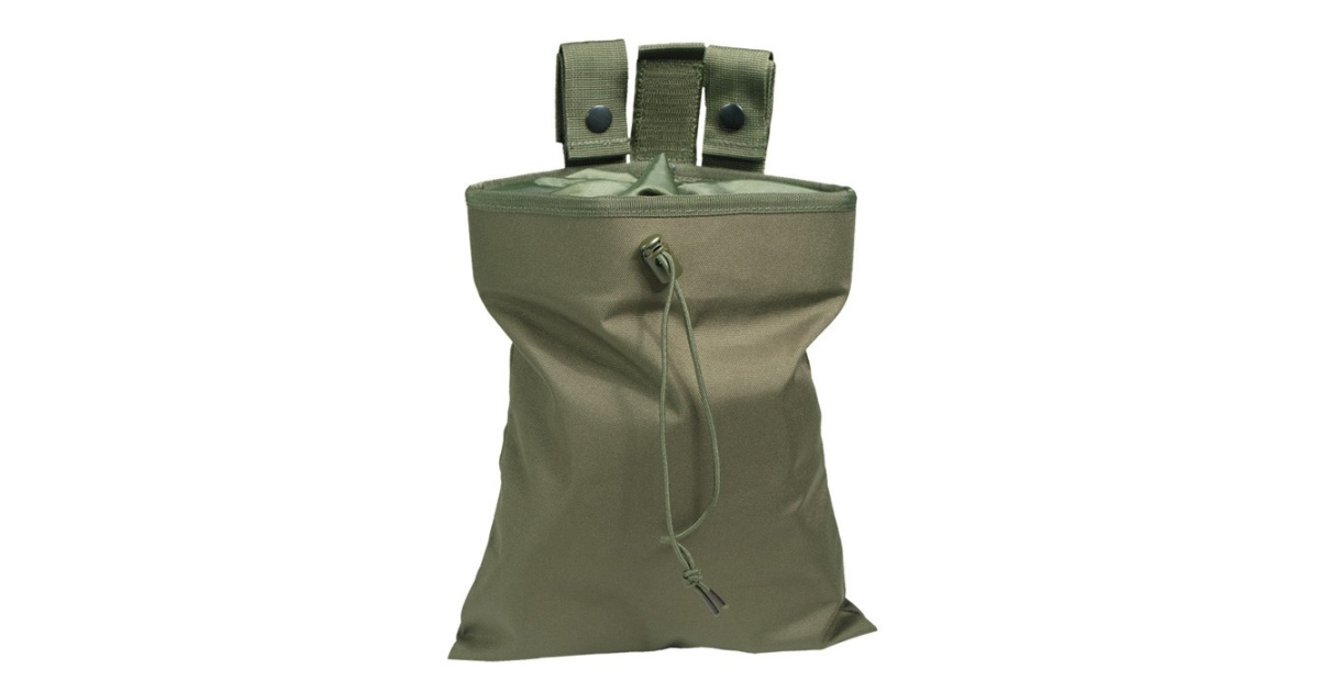 Black empty shell pouch, olive, Mil-Tec | Armed