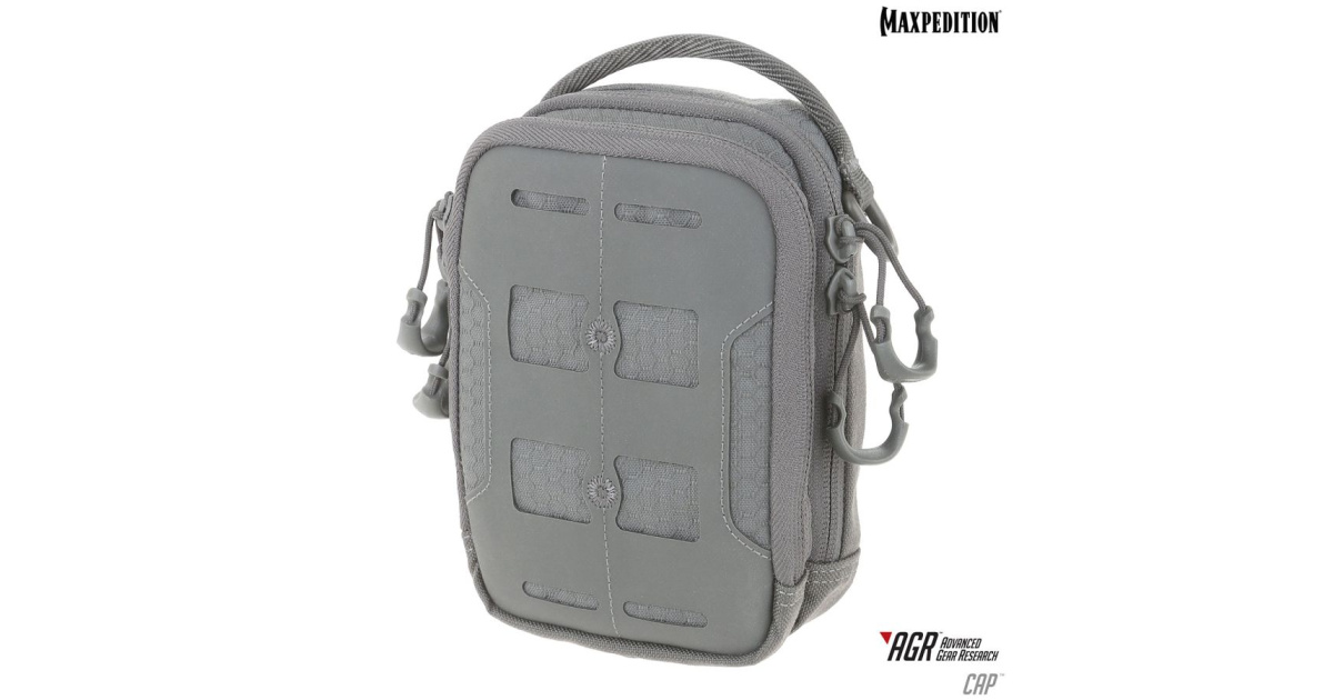 Compact Admin Pouch (CAP), Wolf Gray, Maxpedition | Armed