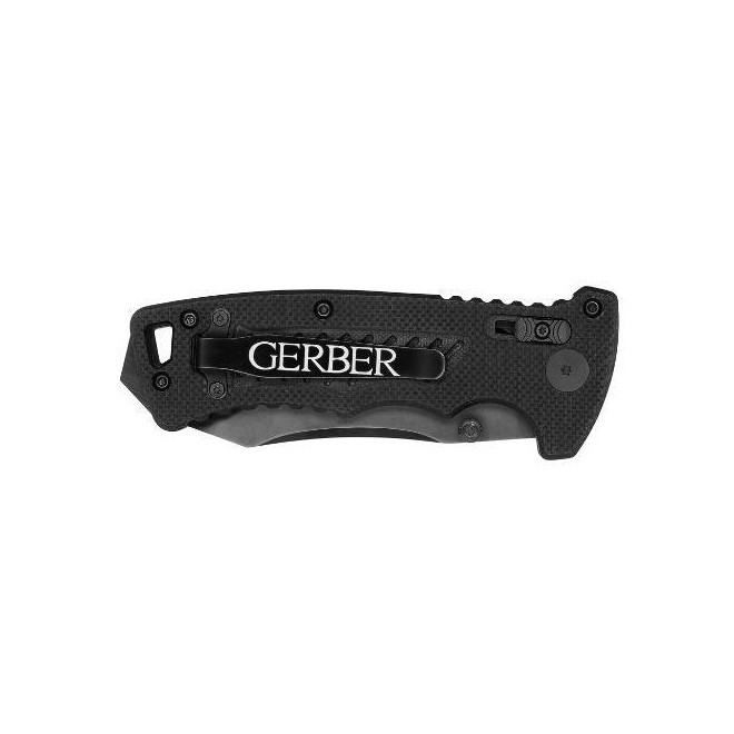 Gerber DMF Folder, Modified Clip Point, Serrated | Armed